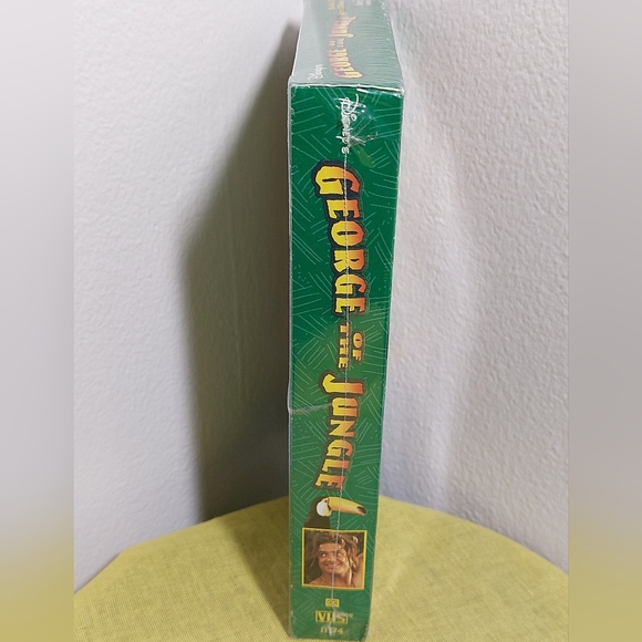 Disney | Other | Disneys George Of The Jungle Sealed Vhs 997 | Poshmark